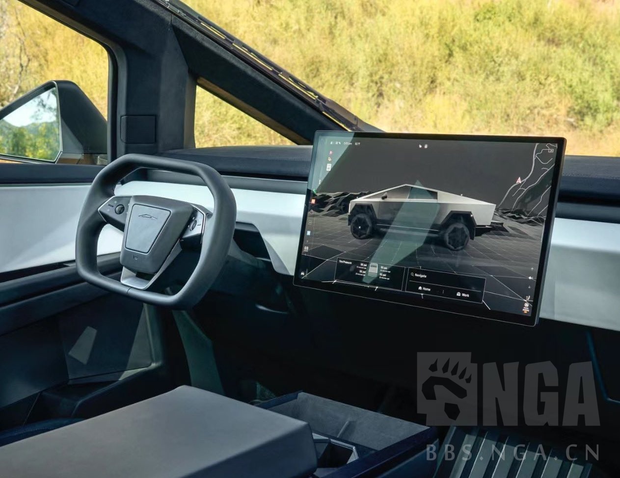 我是超级喜欢特斯拉的内饰这个风格 NGA玩家社区
