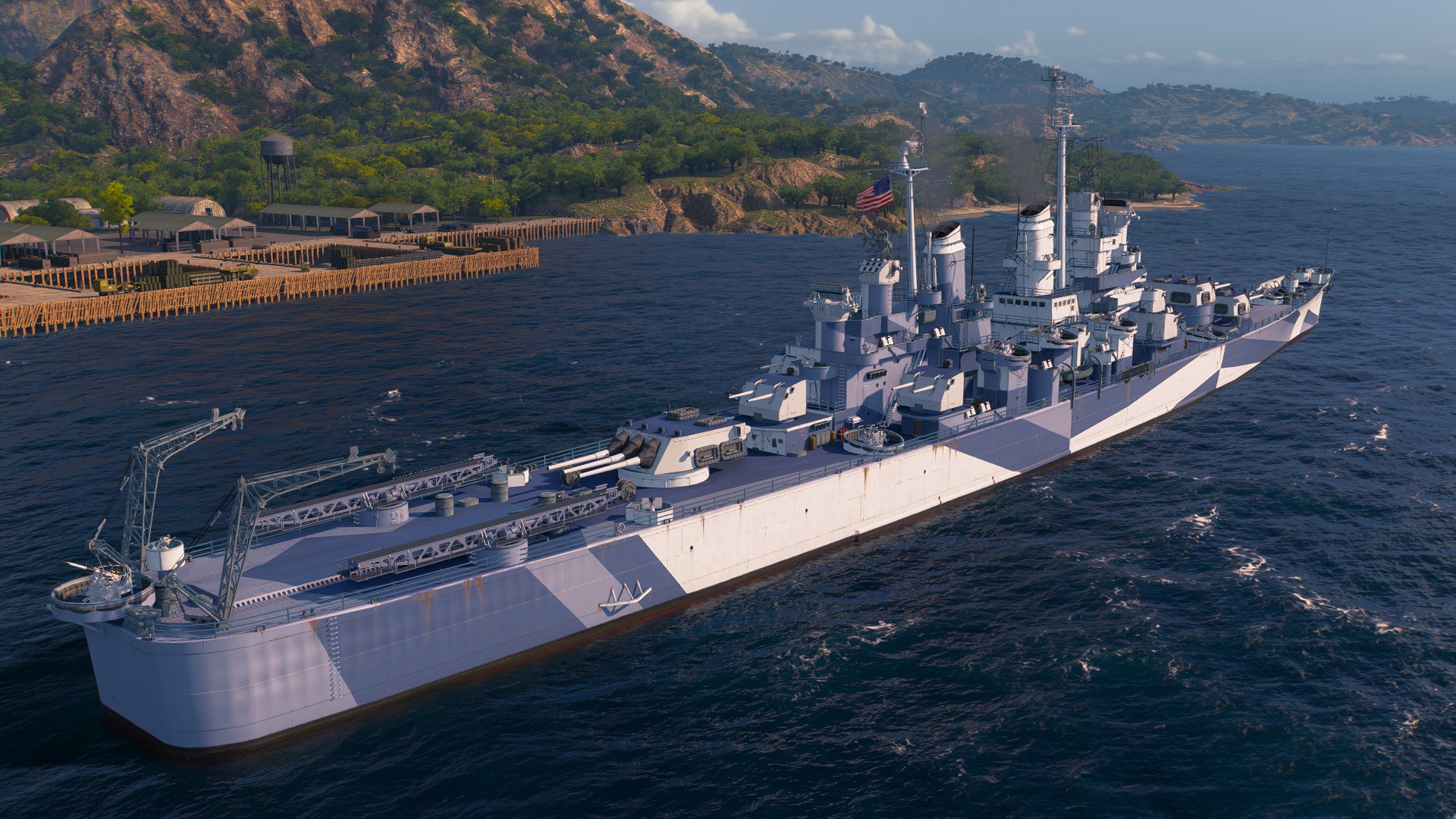 [战舰涂装MOD] 巴尔的摩 MS33涂装 NGA玩家社区