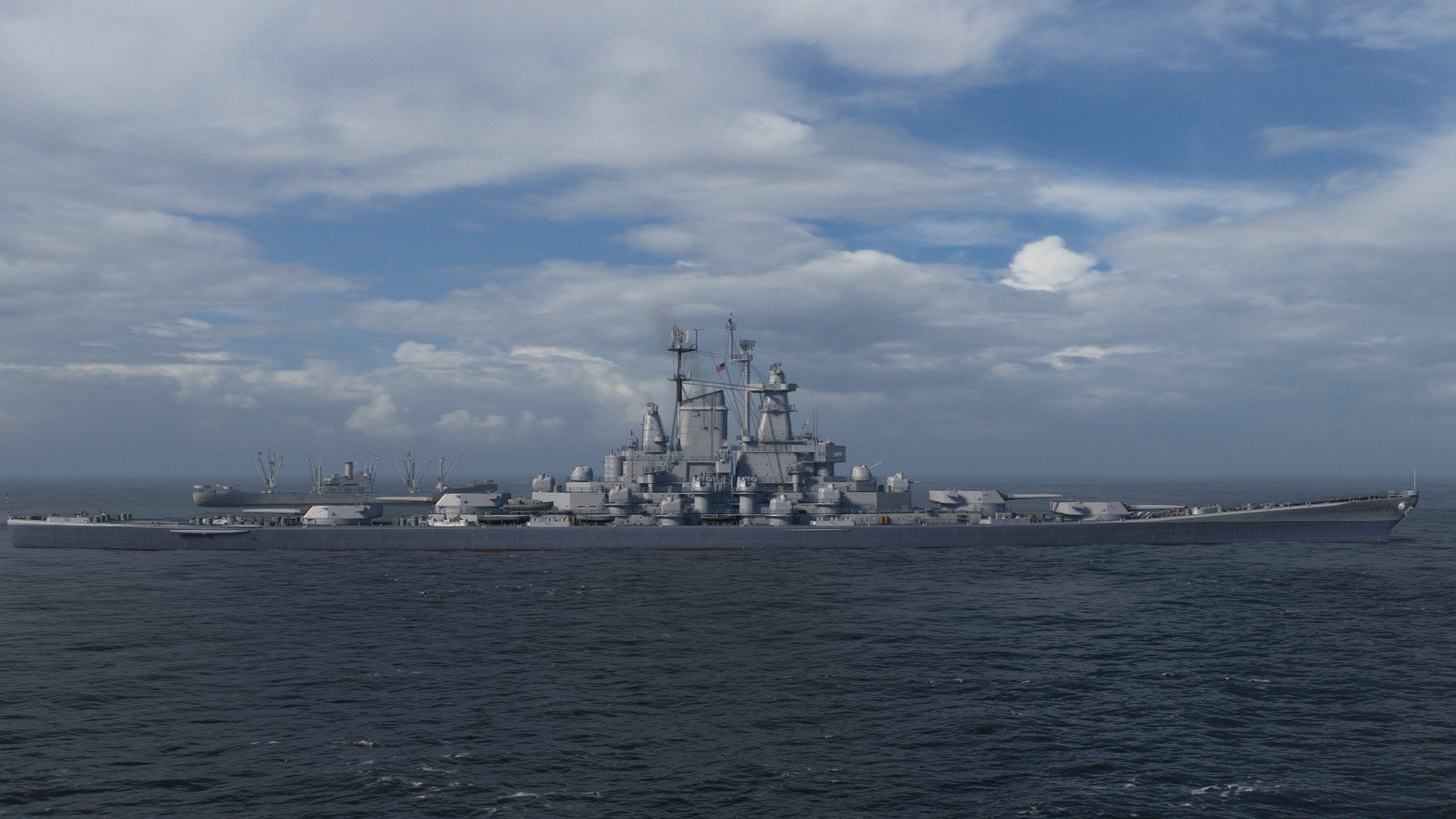 [战舰涂装MOD] 缅因 MS22涂装 NGA玩家社区