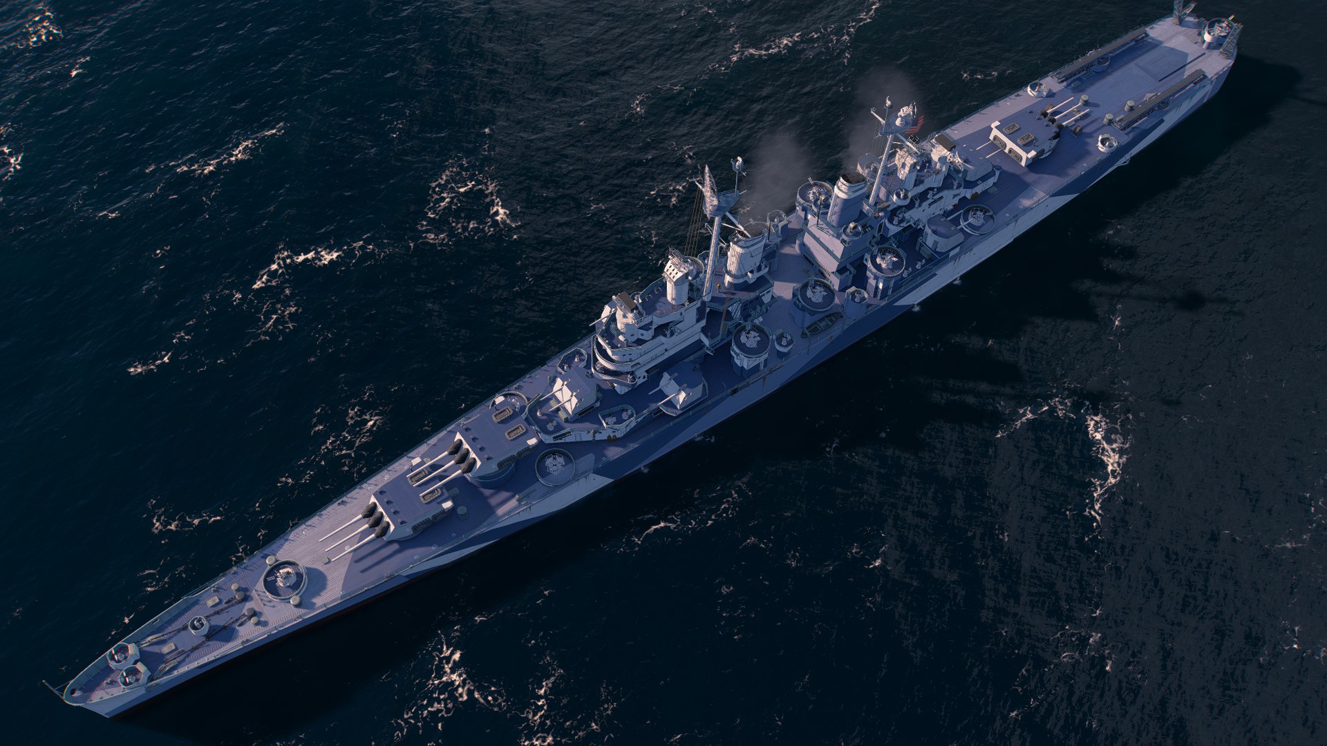 [战舰涂装MOD] 巴尔的摩 MS33涂装 NGA玩家社区