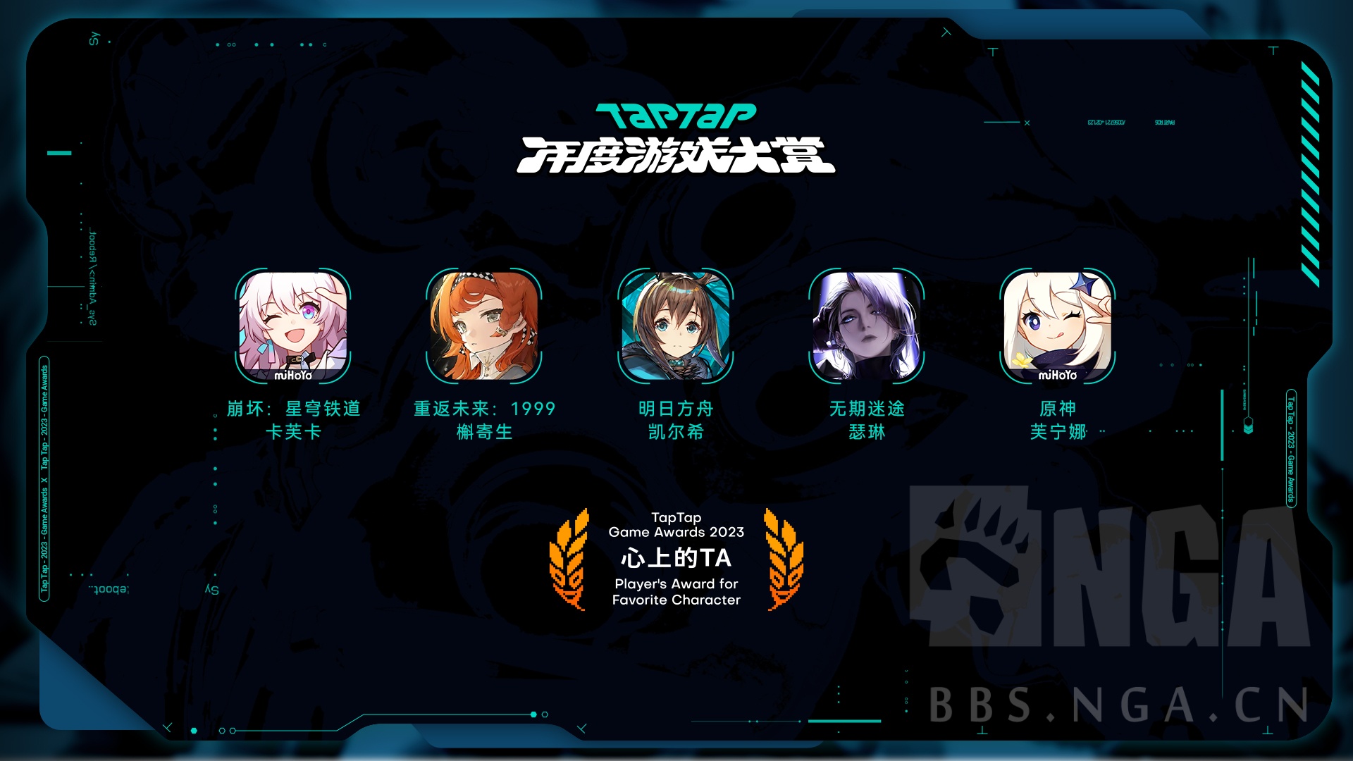 [小报] TAPTAP年度游戏大赏获奖名单 178