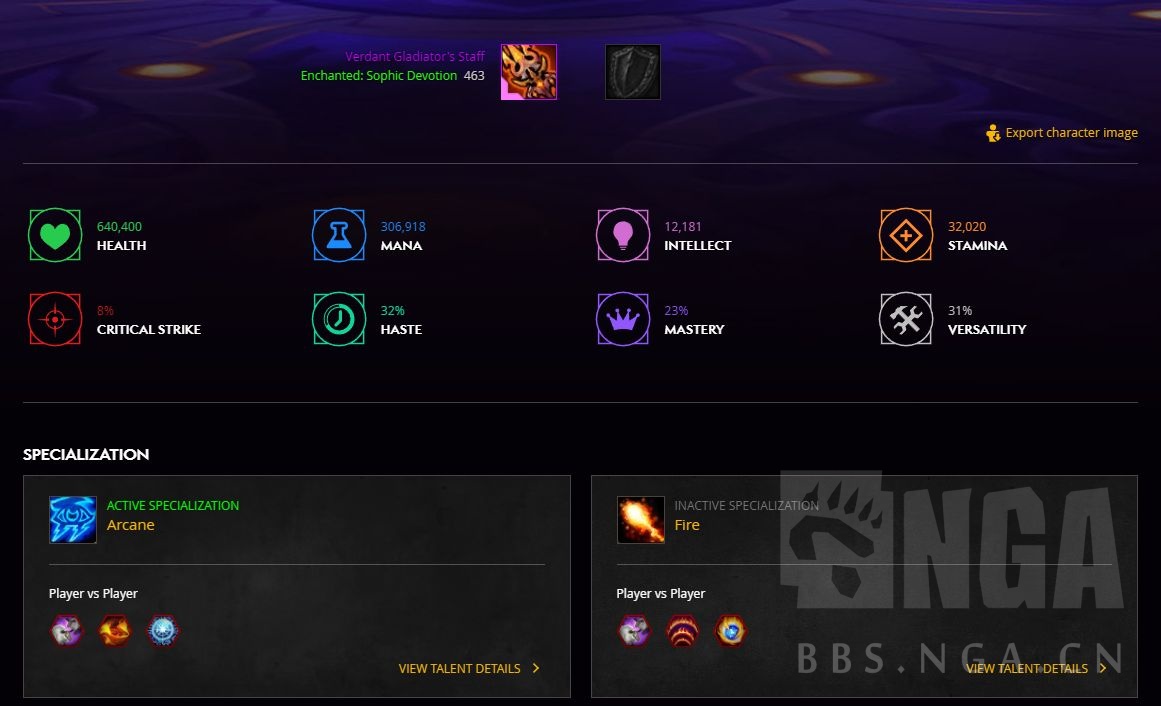 [讨论] [PVP] 火法PVP讨论帖。火法信仰PVP爱好者集中帖。欢迎大家留下一切关于火法PVP的文字！ NGA玩家社区