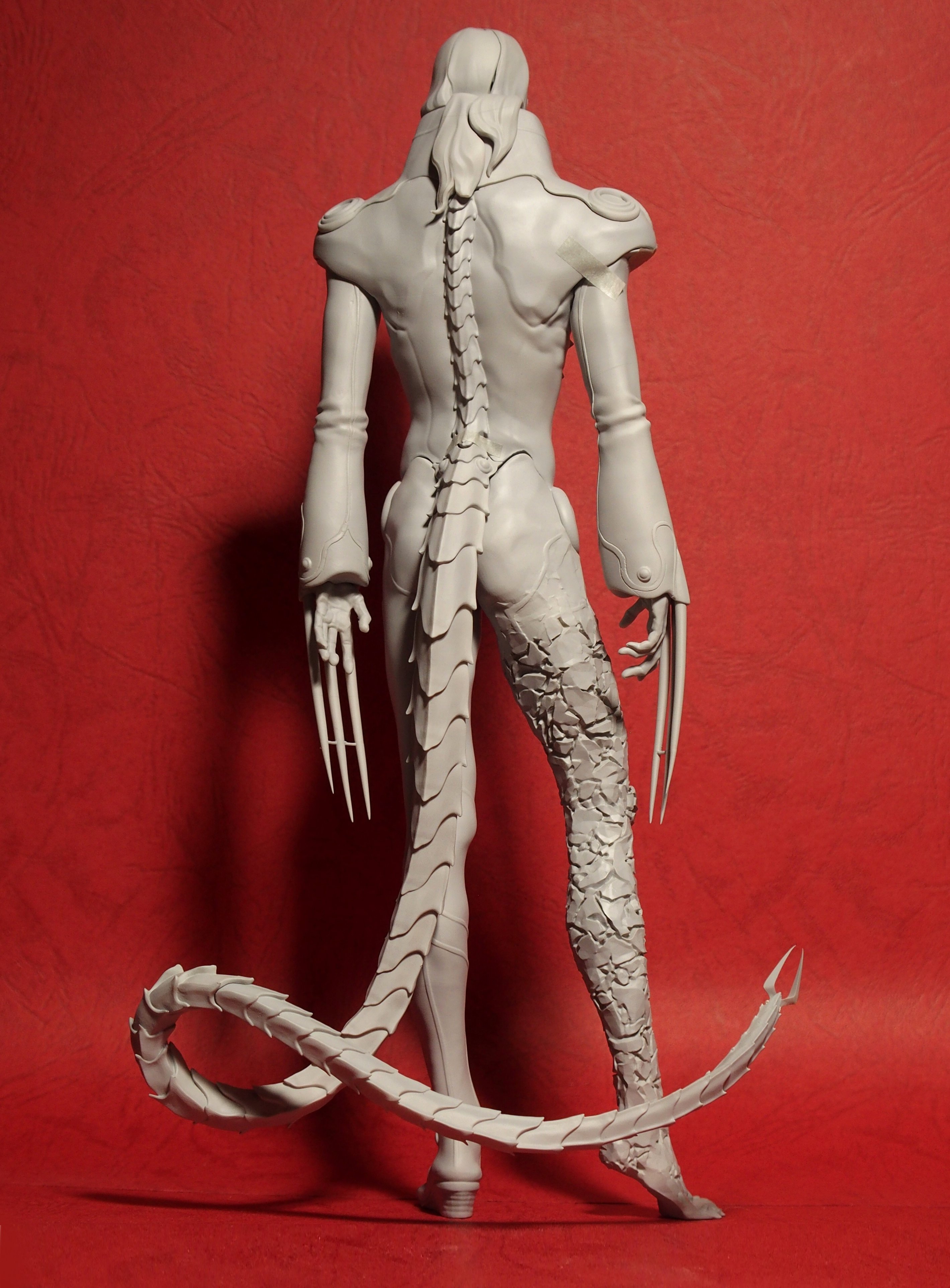 [艺术审美E-] 《特斯卡特利波卡全身像》 原型师：MIDORO NGA玩家社区