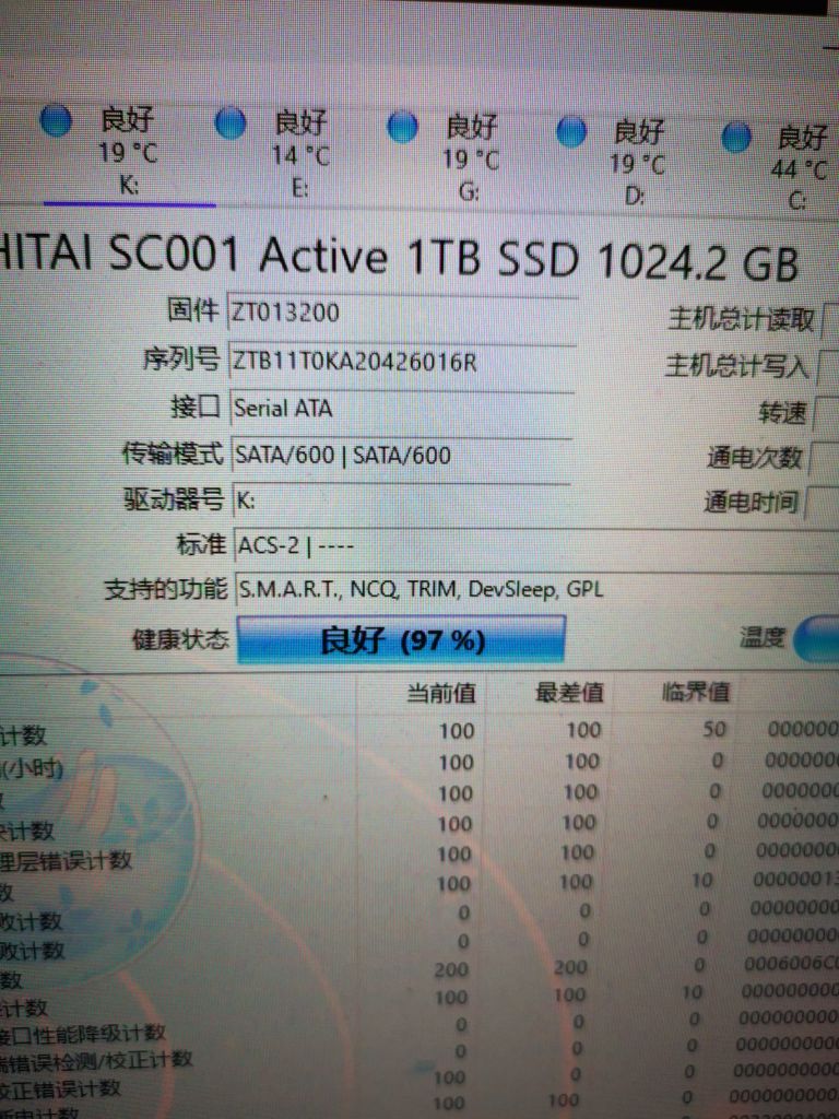 致态7100有新固件升级了 NGA玩家社区