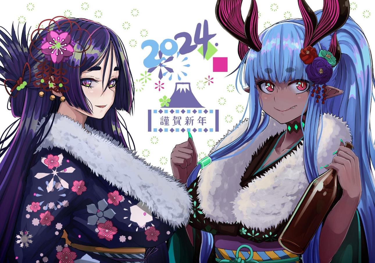 [国服]求一张2024年版的FGO新年贺图 178