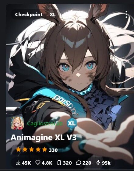 Animagine XL V3这个模型跑出来的图都是一坨，怎么办 178