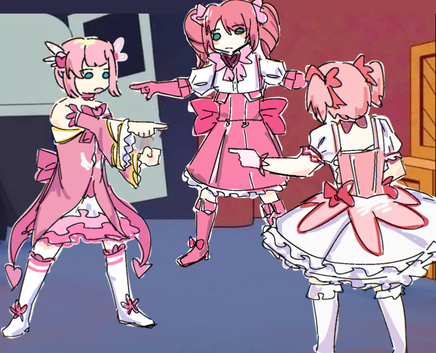 你们粉色系魔法少女都…… NGA玩家社区