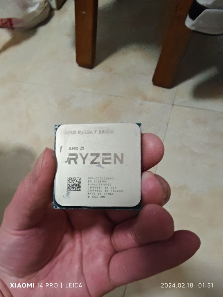 弯断了几个针脚的5800X NGA玩家社区