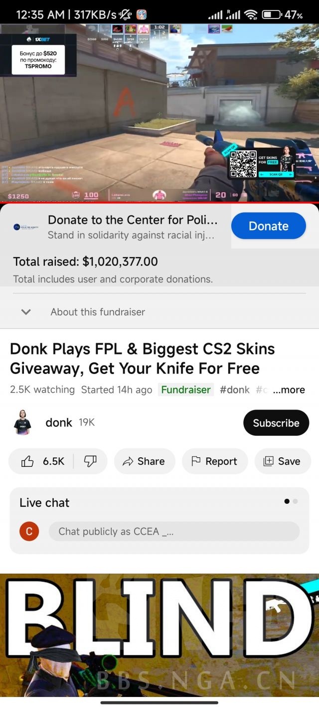 油管的donk直播，一眼丁真，鉴定为高仿 NGA玩家社区