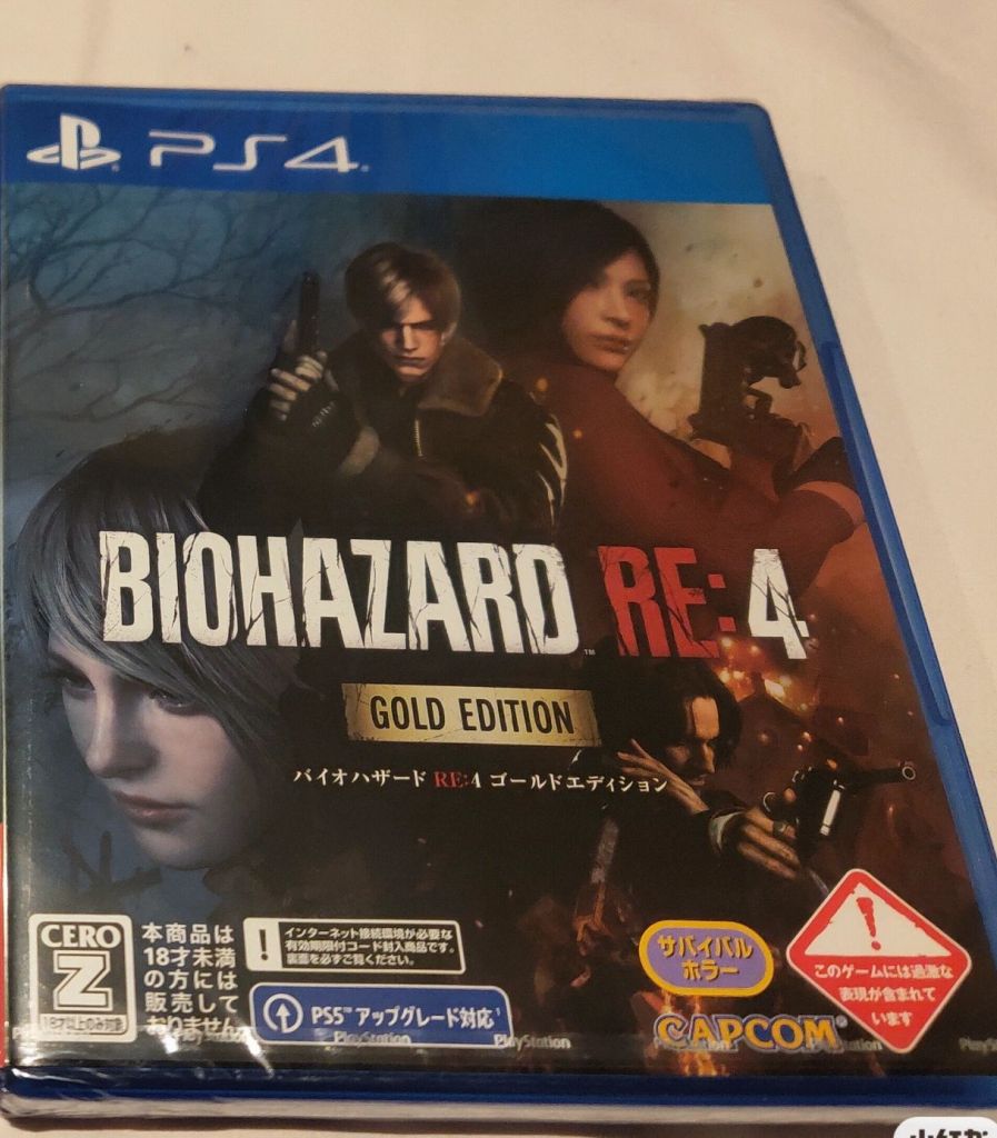 出PS4日版生化危机4重制版黄金版实体盘 NGA玩家社区