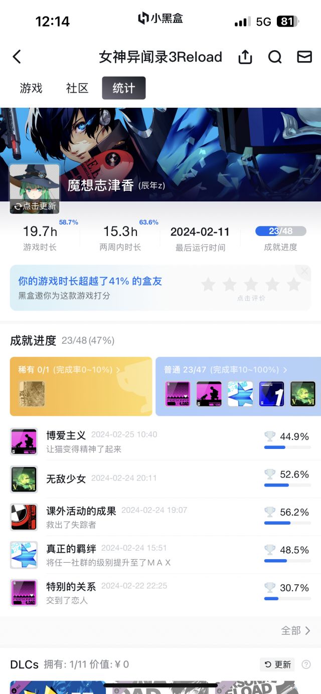 p3r和破晓传说二选一更推荐哪个 NGA玩家社区