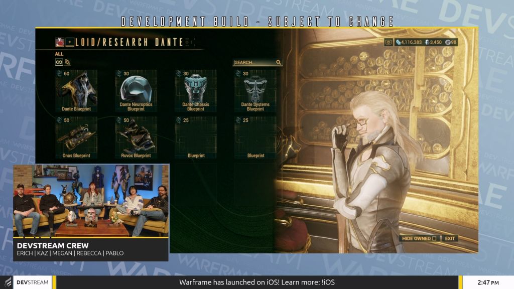 [新闻] Warframe 开发者直播 177 官方总结 NGA玩家社区