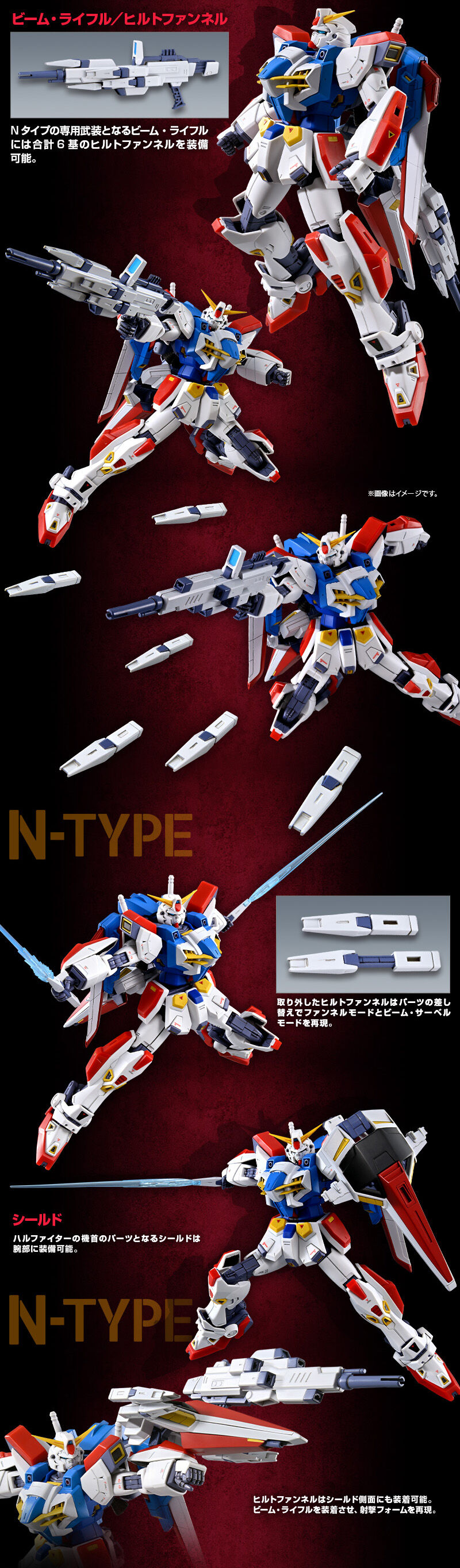 [新闻资讯] PB限定 MG 1/100 高达F90 N型 178