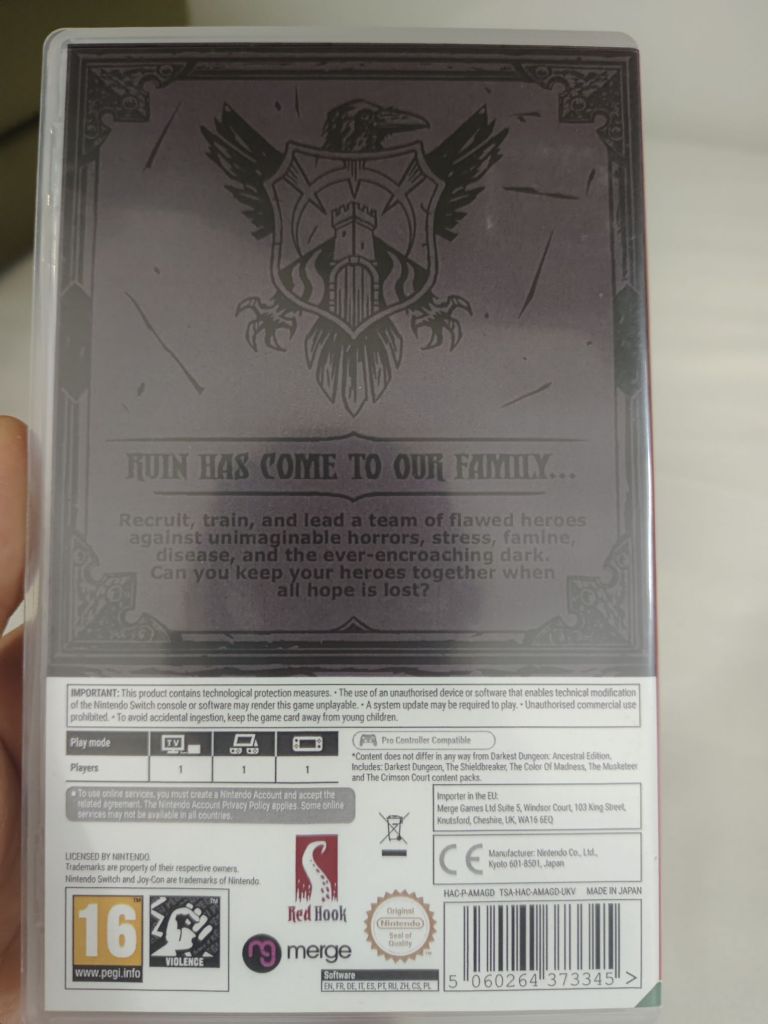 [遇事不决问大佬][Switch相关]关于买了日版年度版黑暗地牢卡带，但是dlc栏是空的 NGA玩家社区