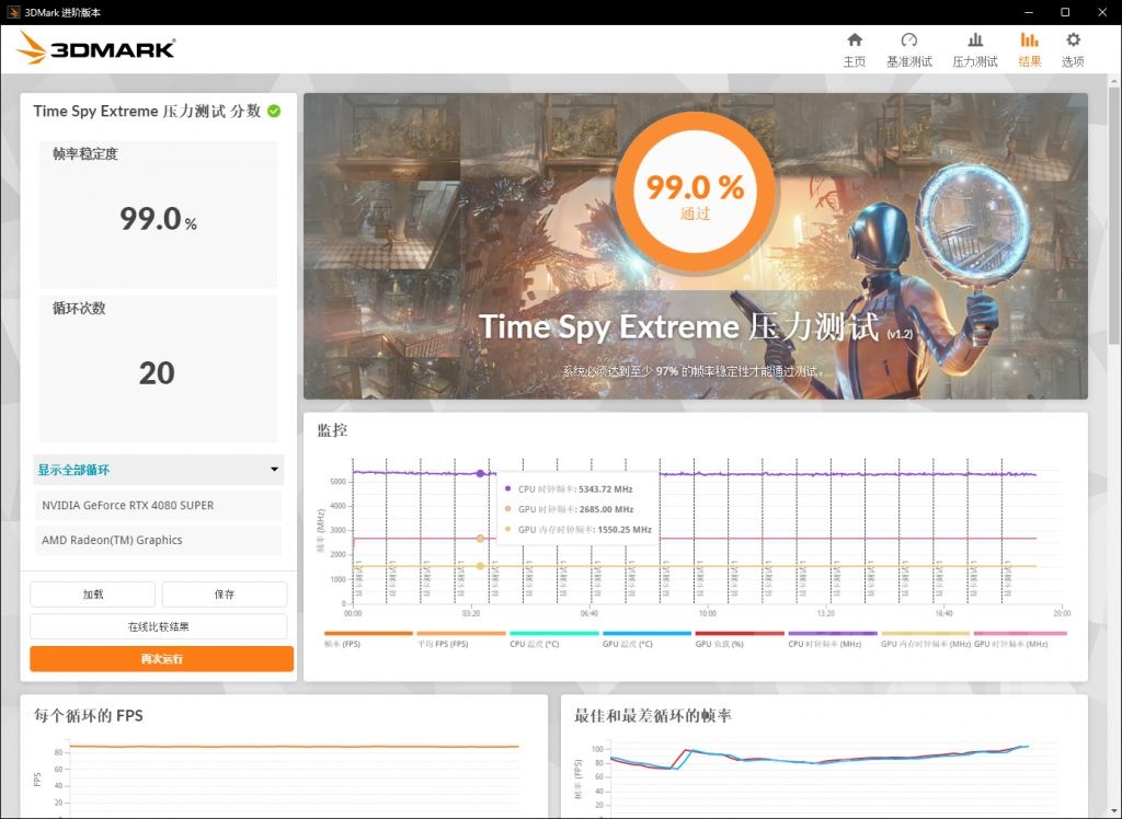 升级4080S+降压超频 178