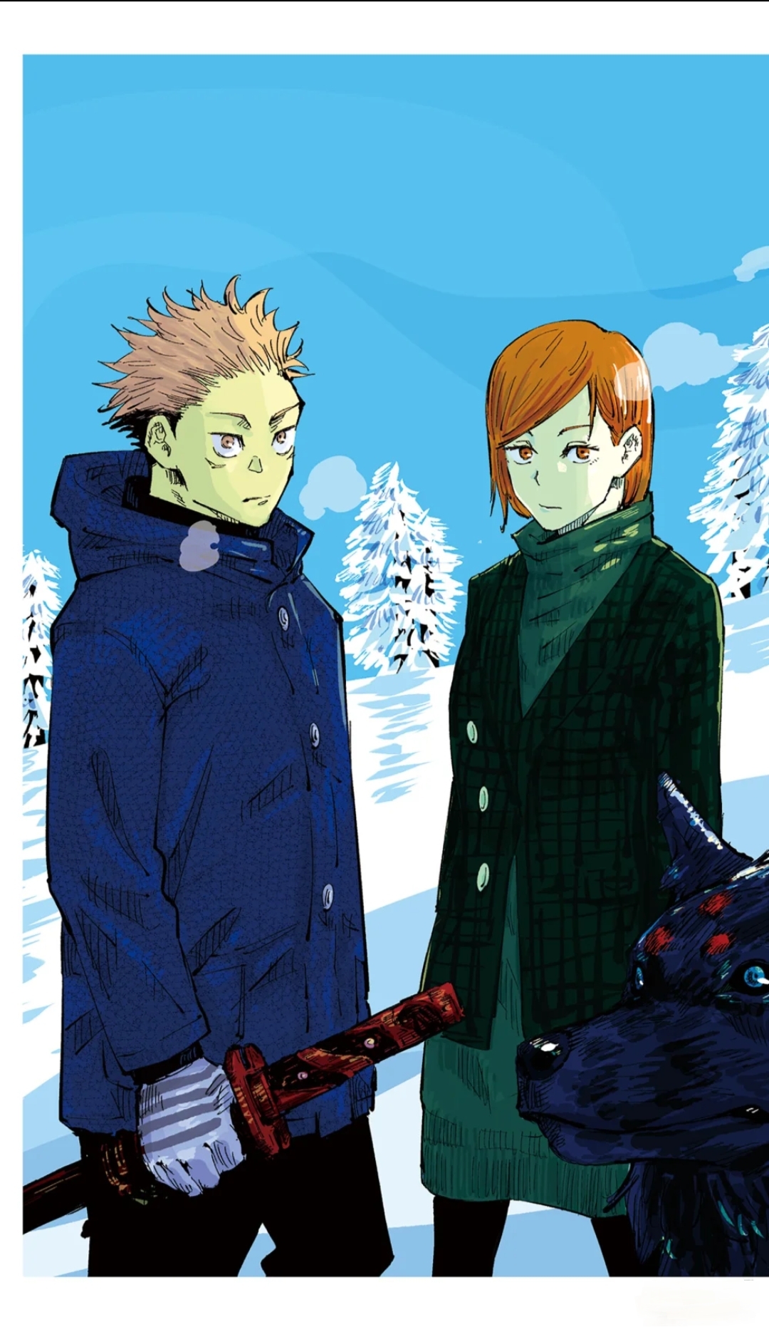 来看jjxx早期画的咒术彩图 NGA玩家社区