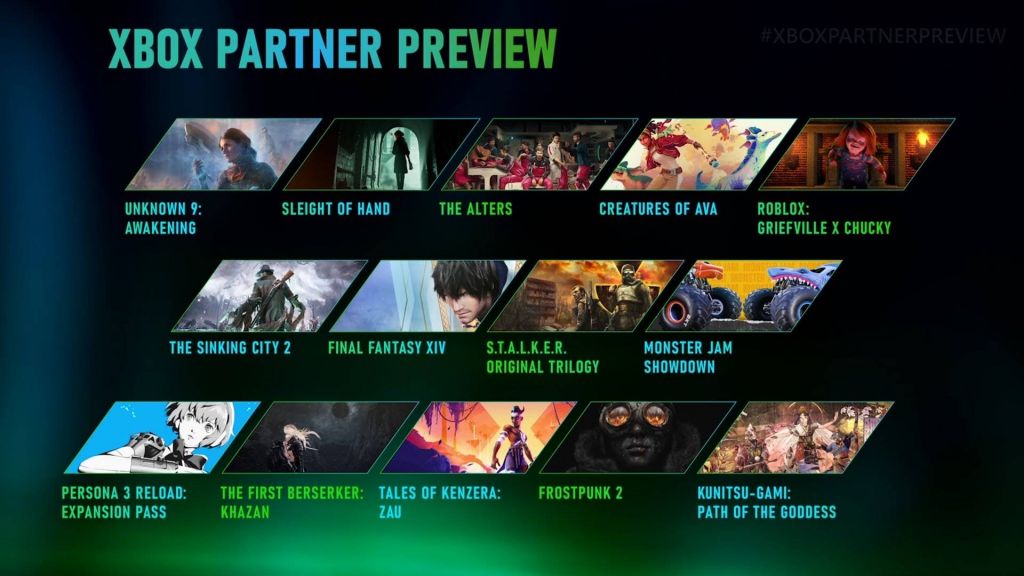 Xbox Partner Preview消息总览 NGA玩家社区