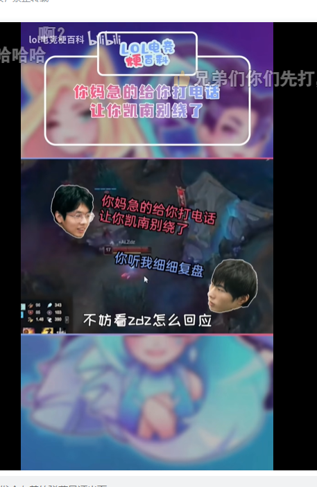 [本赛区赛事] 那个妈妈打电话让他别绕了的是zdz吗？ NGA玩家社区