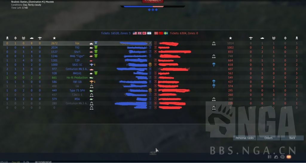 带英这新的狐式装甲车太好玩了，简直是版本T0级玩具 NGA玩家社区