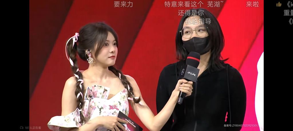 [本赛区赛事]比赛抽象，采访也抽象，lqs粉丝说第一次来看KPL，给驼子姐吓一跳 NGA玩家社区