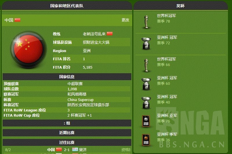 [TrophyManager]推荐一款可以玩10年的在线足球经理游戏 178