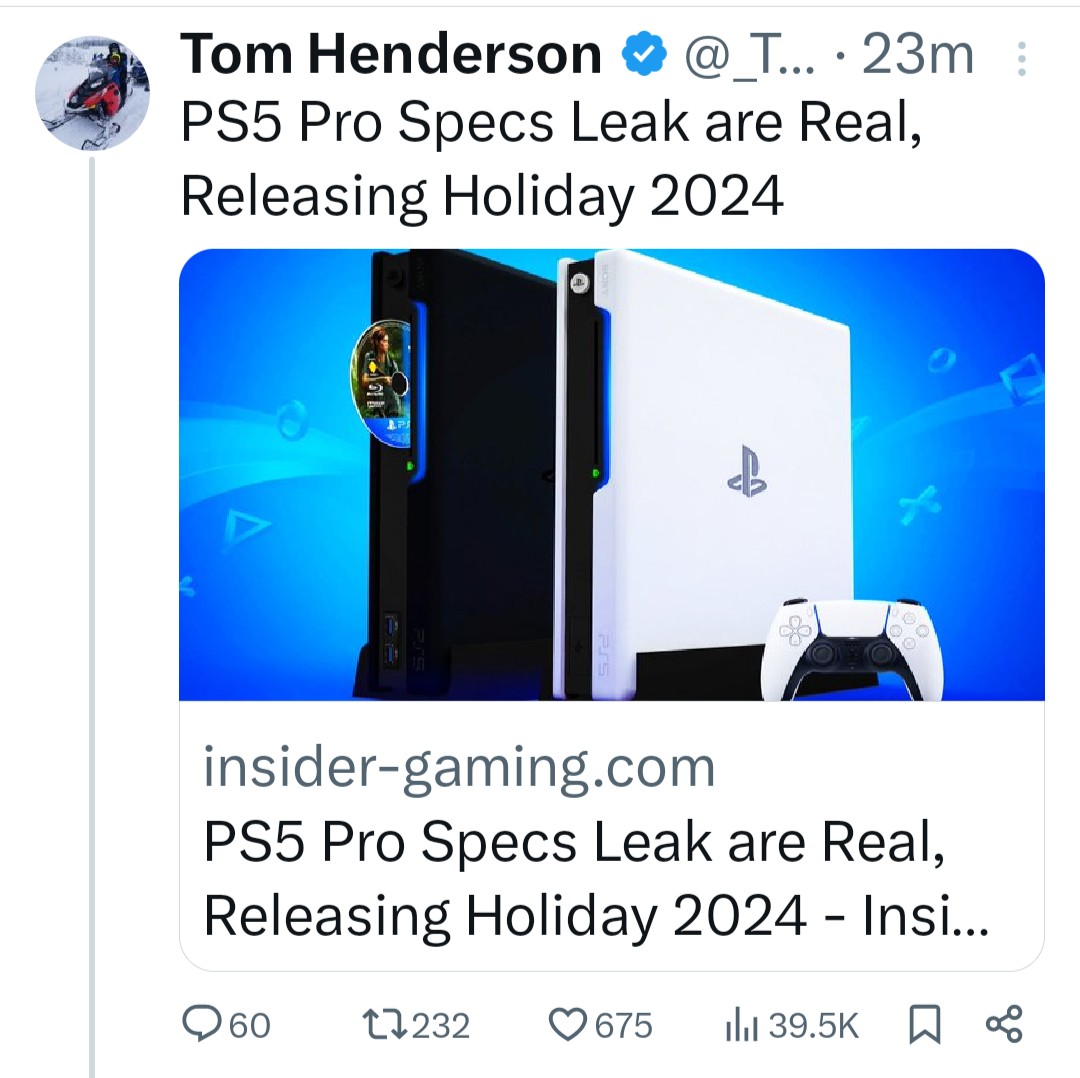 摩尔已死泄露的PS5Pro规格被鉴真 NGA玩家社区