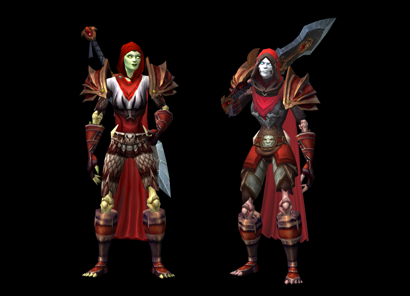 尝试cos了下两套亡灵卫兵，发现效果居然还可以(dk/战士) NGA玩家社区