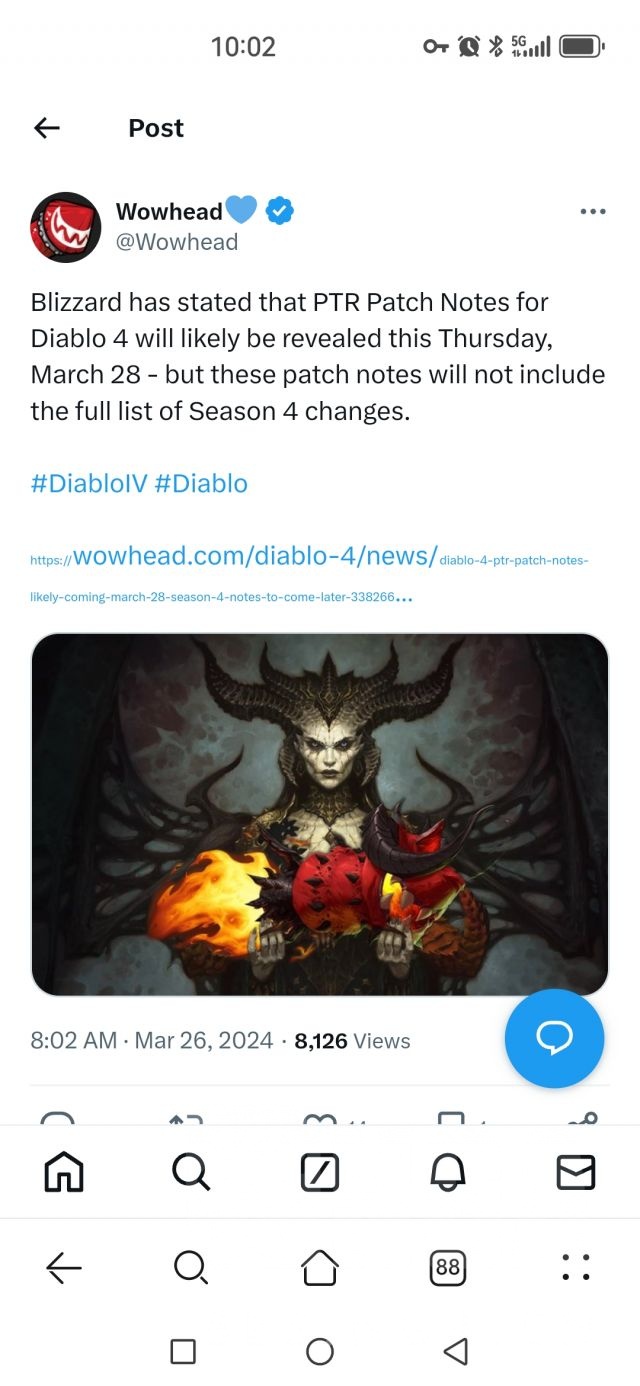 [讨论] wowhead：PTR引爆世界的小作文周四发布 NGA玩家社区