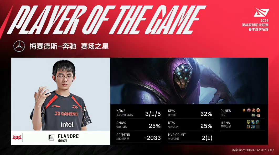 [本赛区赛事]JDG.Flandre回归首场BO5三连MVP NGA玩家社区