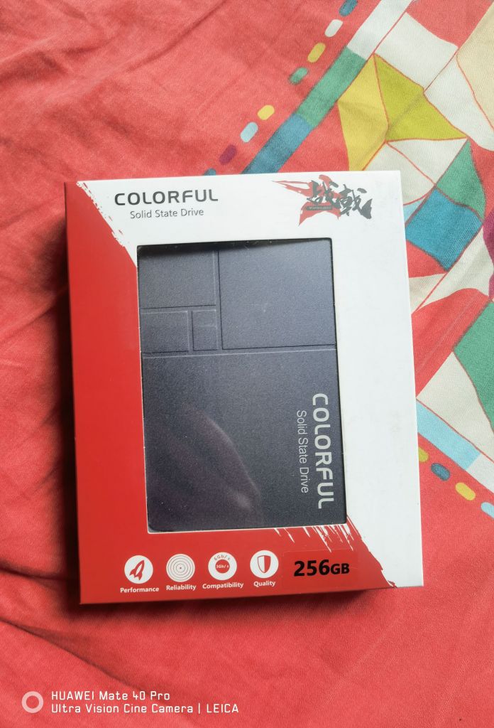 出一张七彩虹colorful 256gb ssd NGA玩家社区
