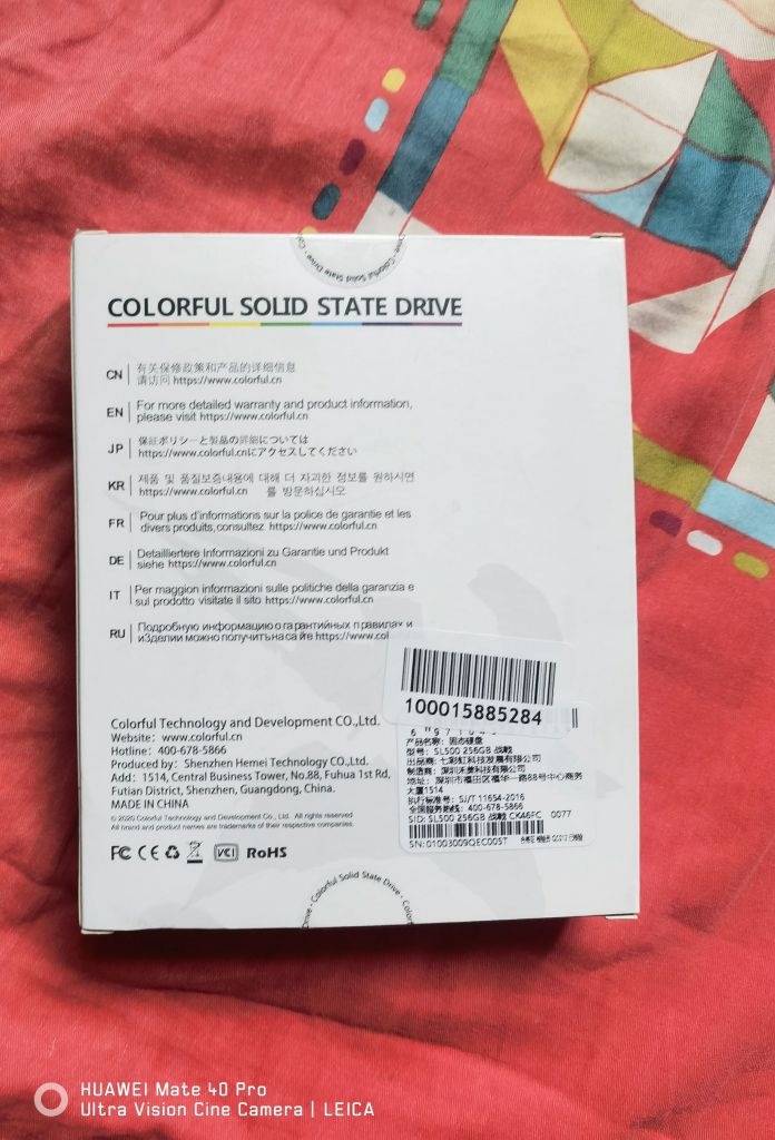 出一张七彩虹colorful 256gb ssd NGA玩家社区