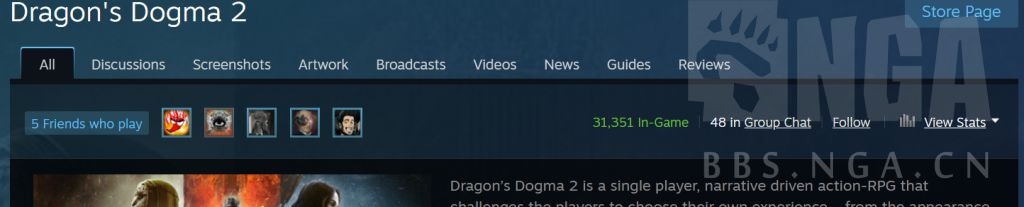 FF7rb日活跃221万，龙信2月活两百万，浪人不过百万 NGA玩家社区