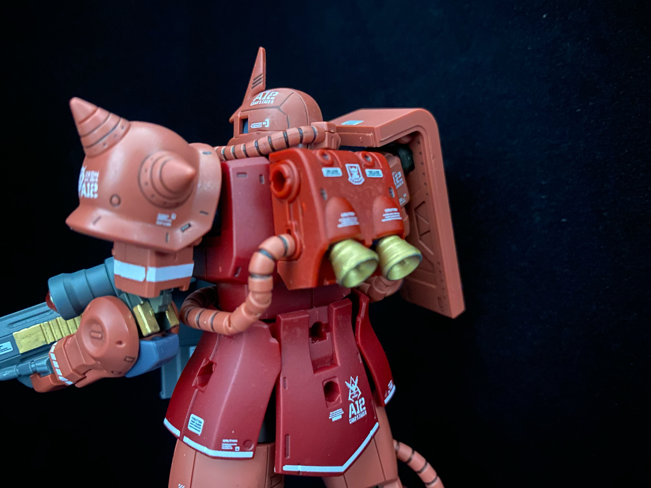 [拼装]渣拍分享 HG GTO夏亚专用扎古 NGA玩家社区