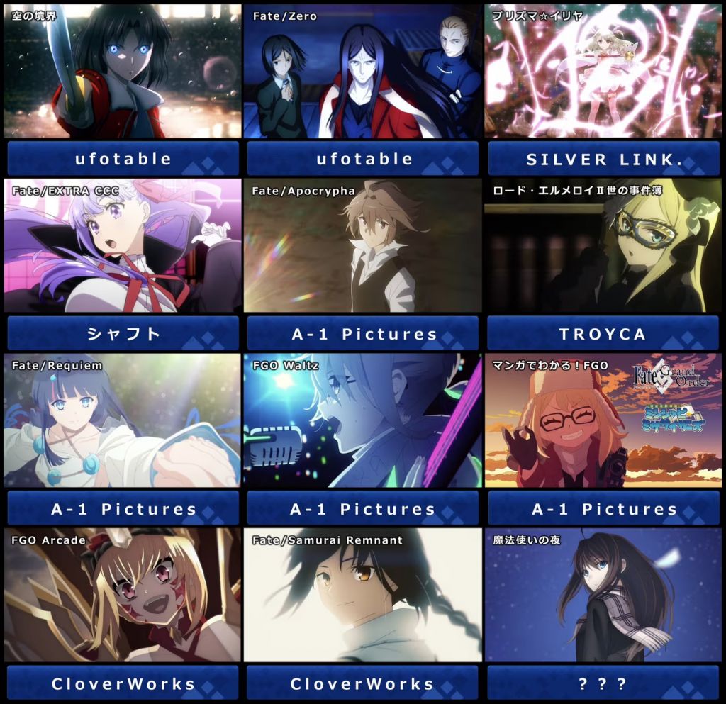 [开演之时]fgo至今联动的作品一览 178