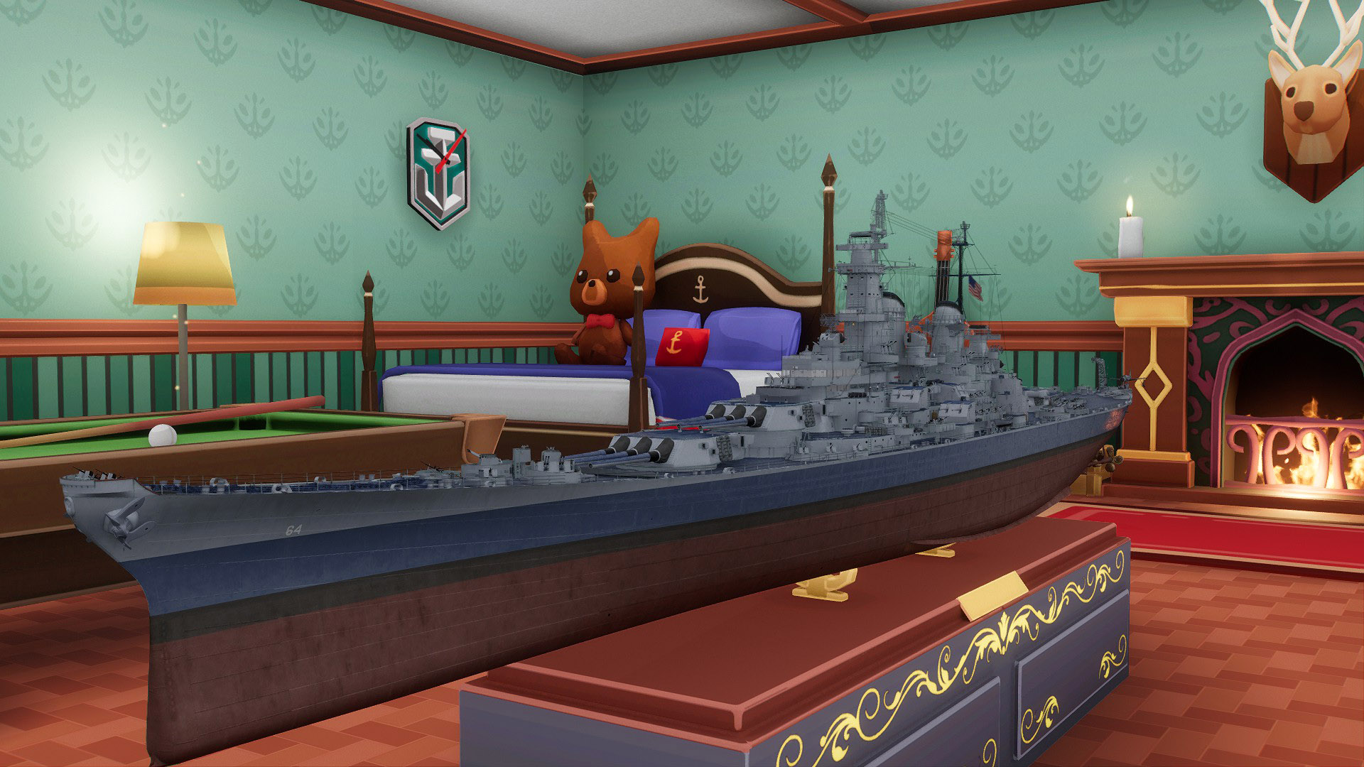 [战舰涂装MOD] 威斯康辛 MS22涂装 NGA玩家社区