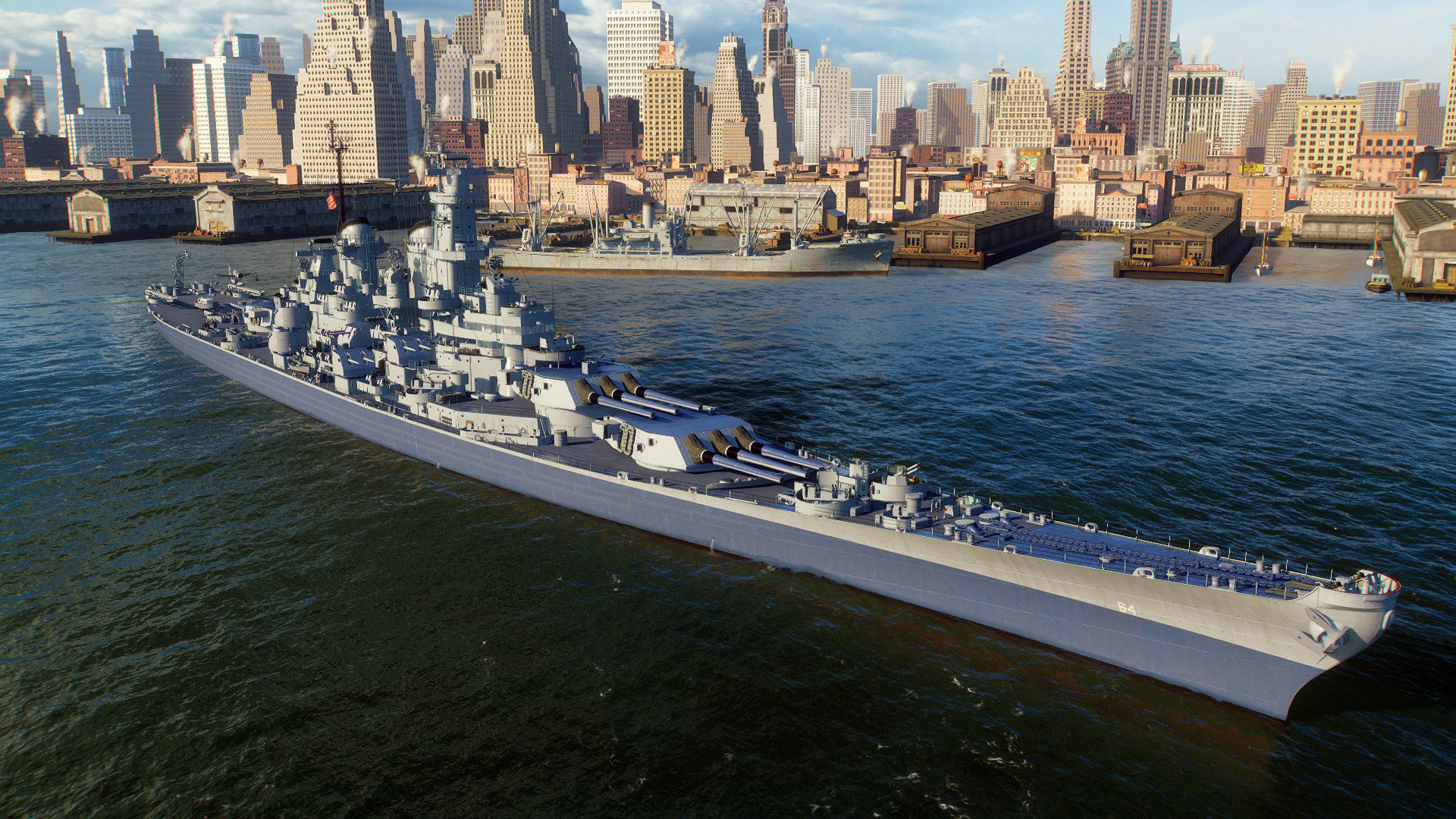 [战舰涂装MOD] 威斯康辛 MS22涂装 NGA玩家社区