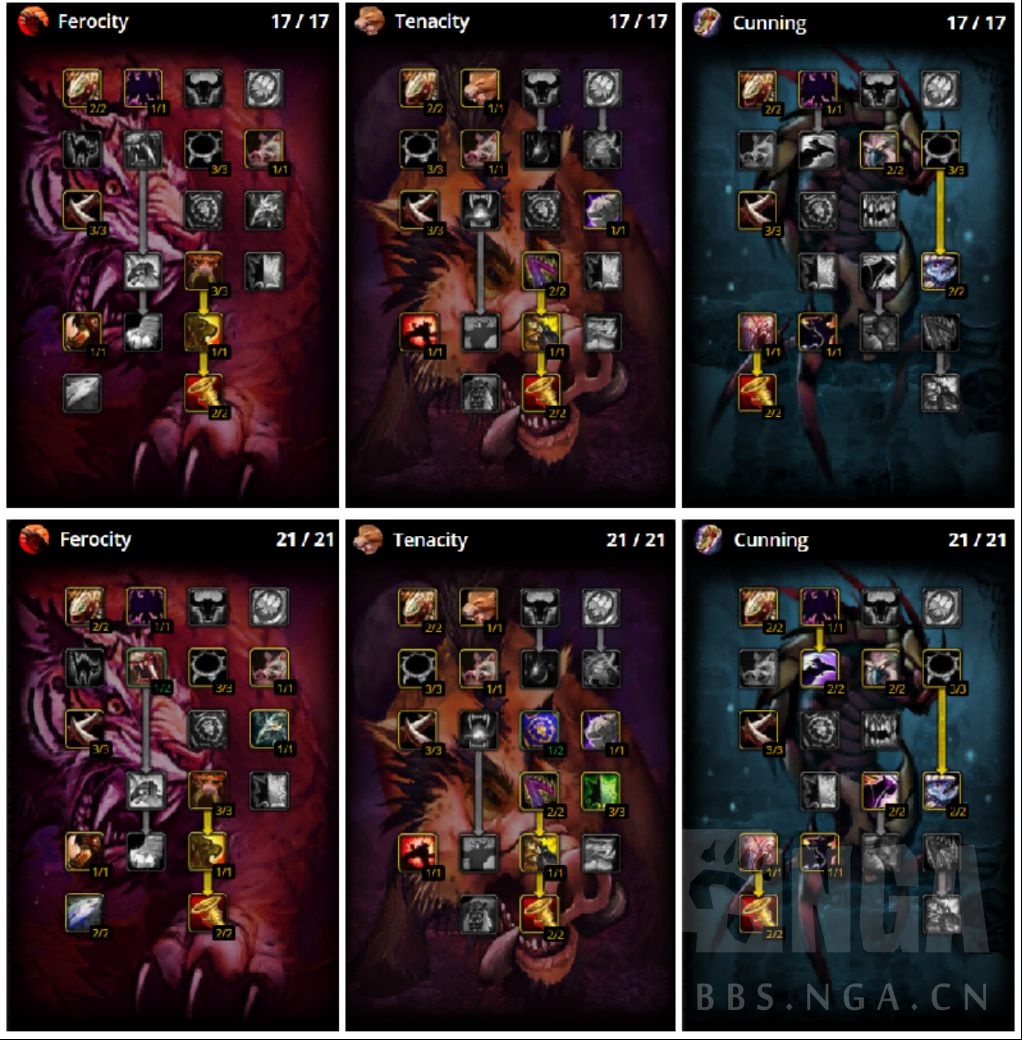 4.34 PVE主流天赋职业快速指南 NGA玩家社区