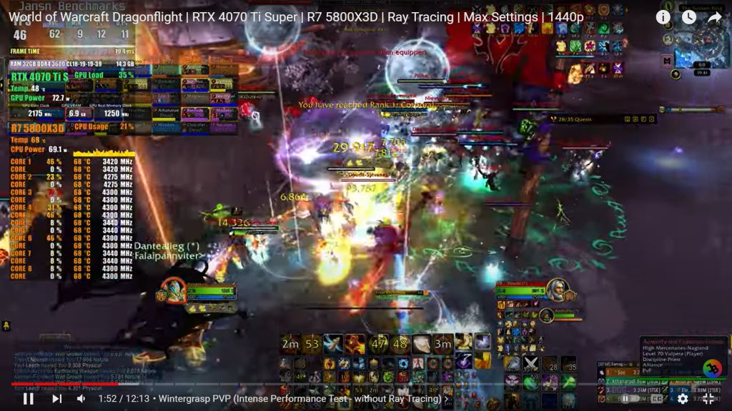 来看看不同显卡下魔兽世界的表现，事实证明4060再往上都浪费 NGA玩家社区