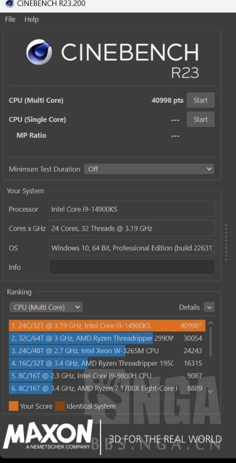真intel默认，为了减少故障率ASUS更新BIOS给出"Intel Baseline Profile option"选项，14900KS打开 ...