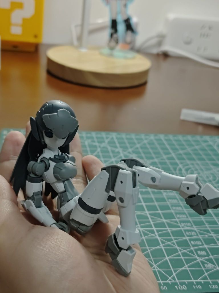 [拼装]入了30mm机娘，无面机娘真的戳我，可动也好顶 NGA玩家社区