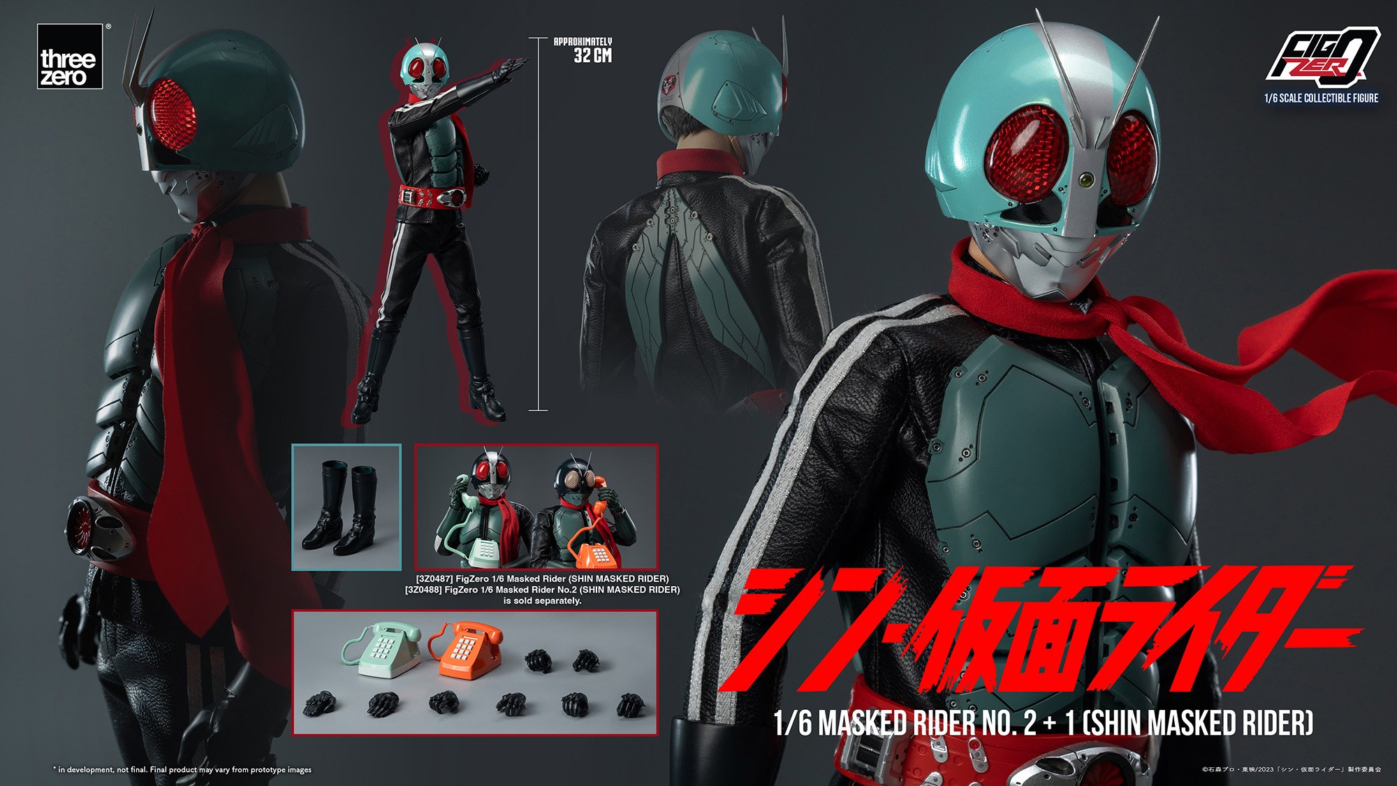 [新闻资讯] threezero FigZero 1/6 假面骑士第2+1号(新·假面骑士) NGA玩家社区