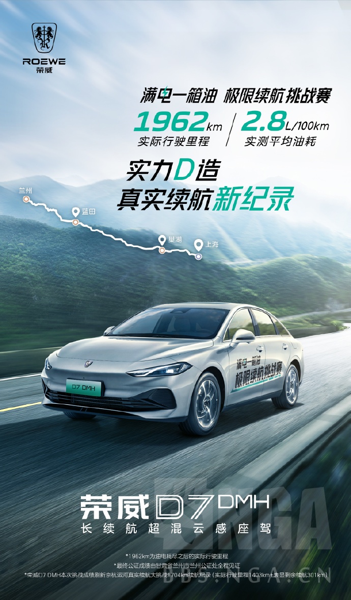 无人在意的角落，荣威D7插混满电一箱油跑了接近2000公里 NGA玩家社区