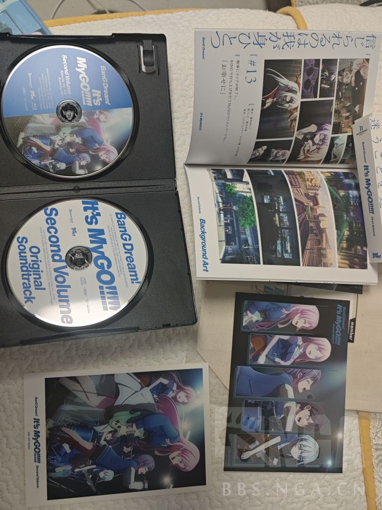 [晒一下] 日亚的MyGO BD到了，简单开个箱 178