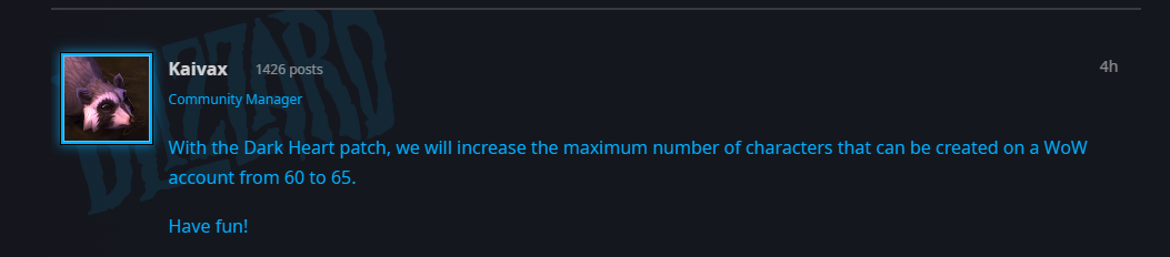 10.2.7角色上限增加到65 NGA玩家社区