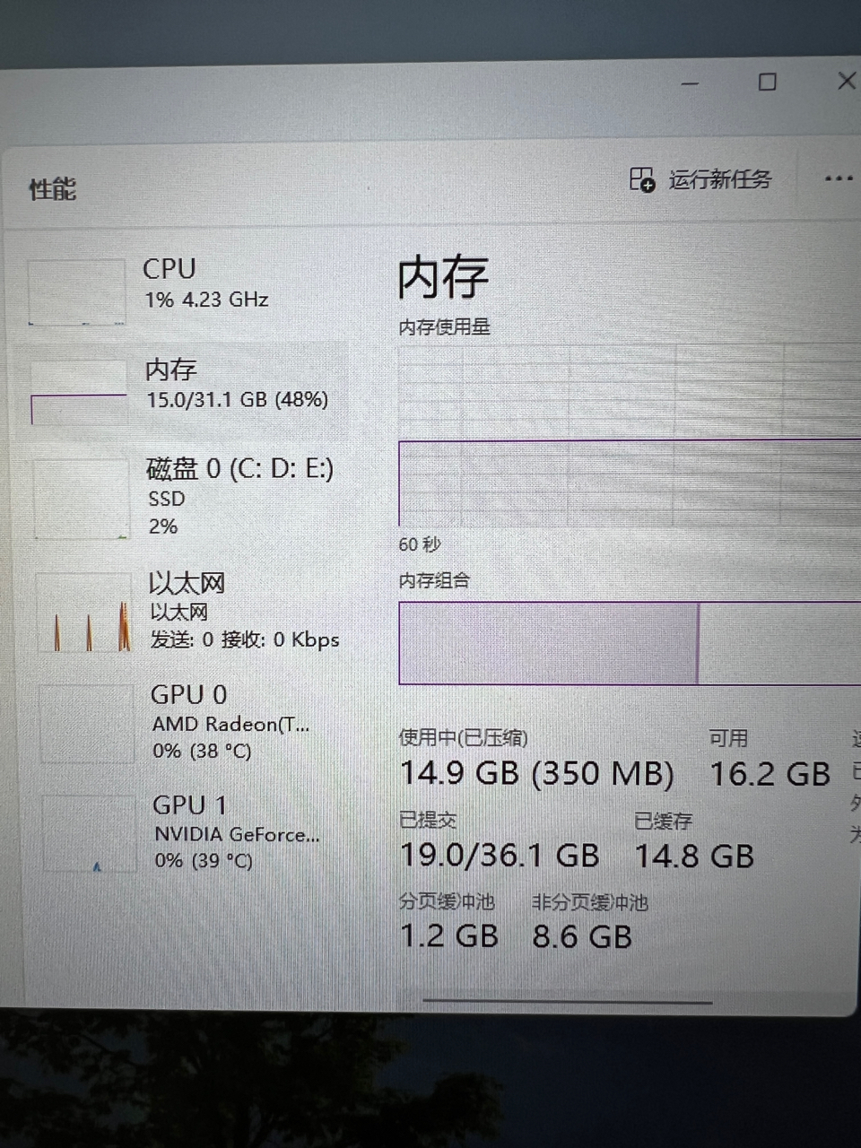 win11开机内存占用高 178
