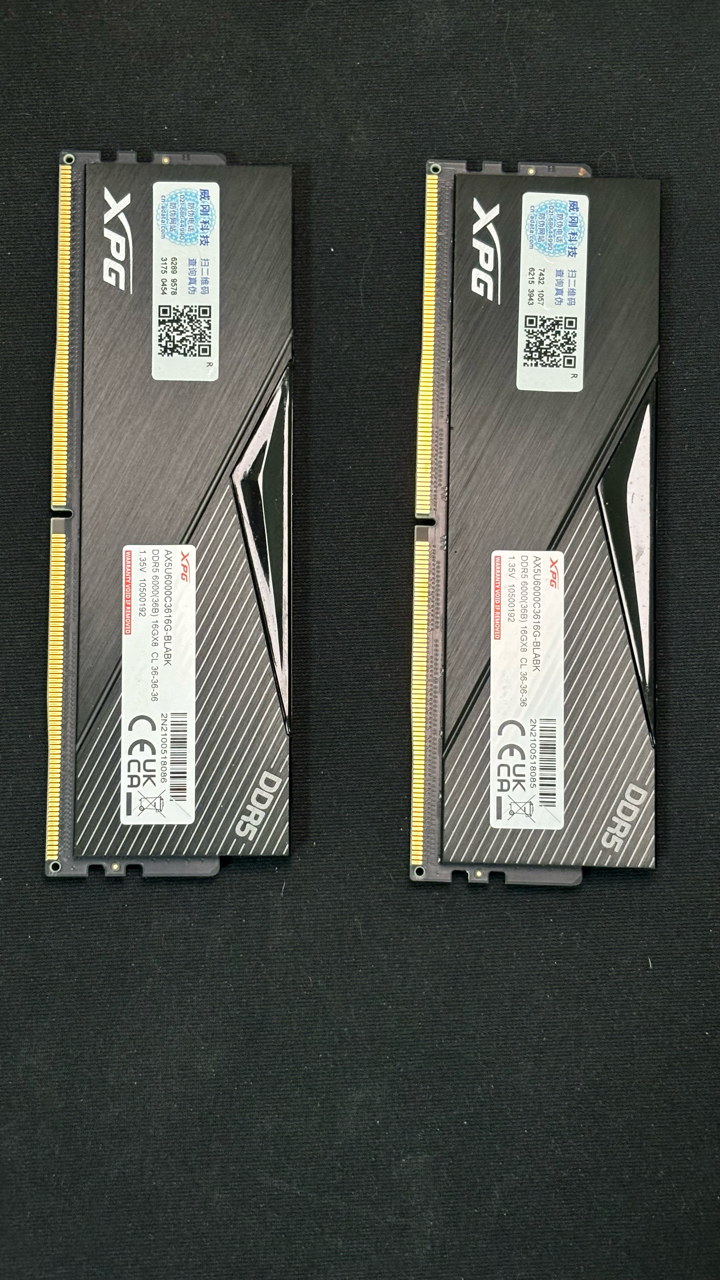 599出对威刚 Lancer ddr5 16g×2 6000c36 海力士 adie 内存条 NGA玩家社区