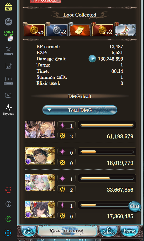 [闲聊杂谈] 阴阳师纯fa月末hl 3+1， akx 4+1贡献140w+ 178