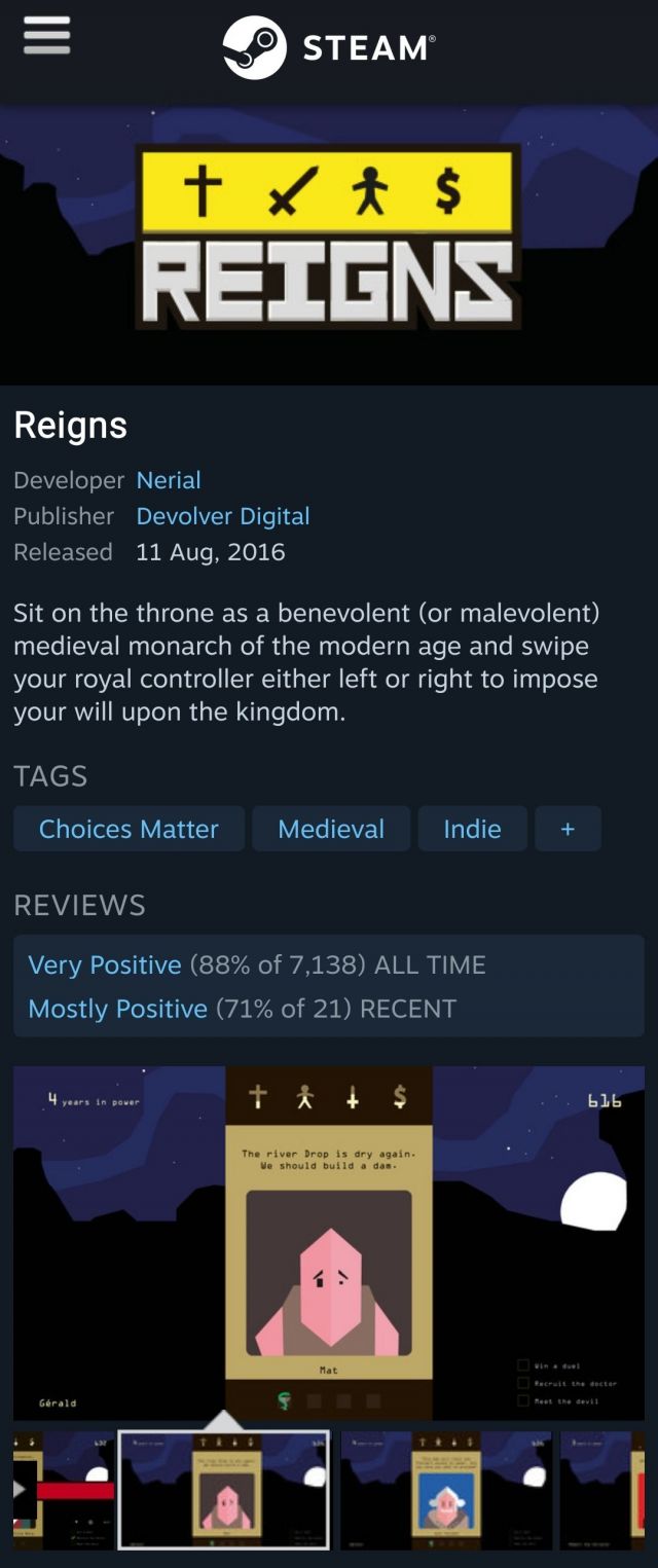 [闲谈交流] 隐秘战线的玩法让我想到了 reigns 这款游戏 178