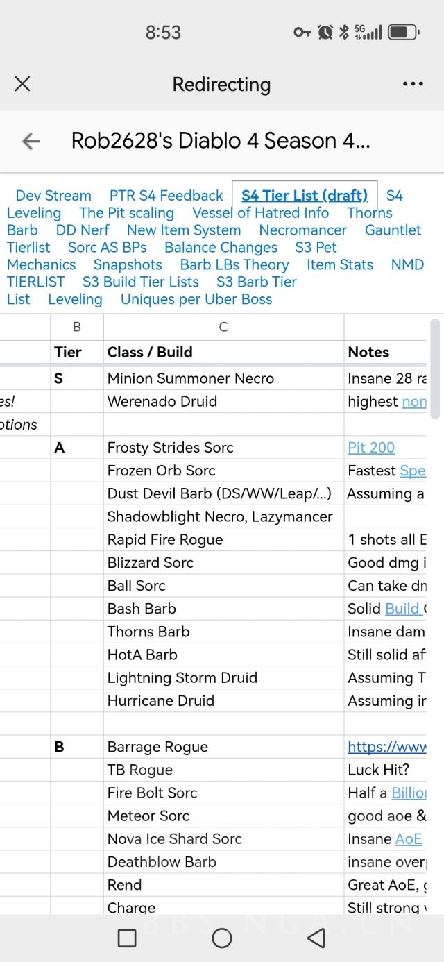 [讨论] Rob光速更新S4模拟职业梯度第一期 NGA玩家社区