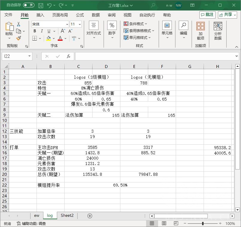 [闲谈交流]ew和logos的模组怎么样？开几级？ NGA玩家社区